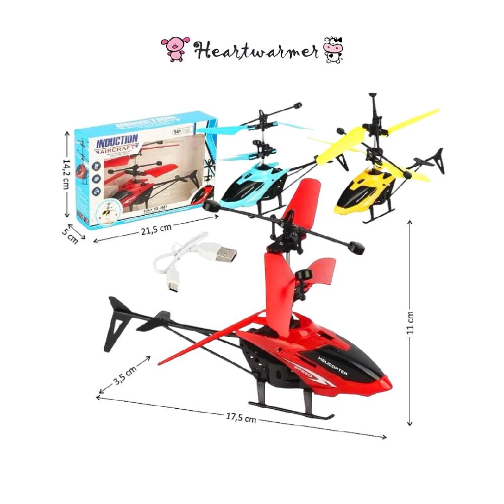 Jual Mainan Helicopter Plus Remote Flying Plane | Shopee Indonesia