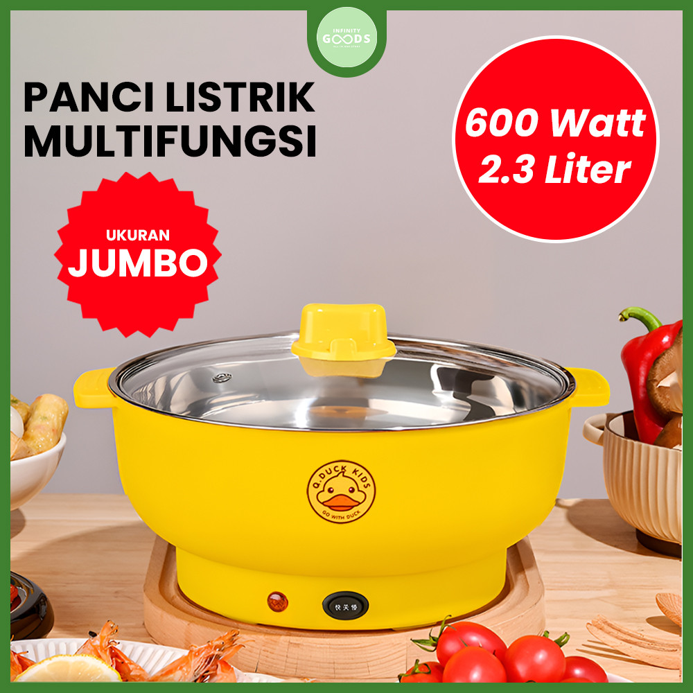 Jual INF Panci Listrik 2.3L Multifungsi Memasak / Rice Cooker Mini 22Cm ...