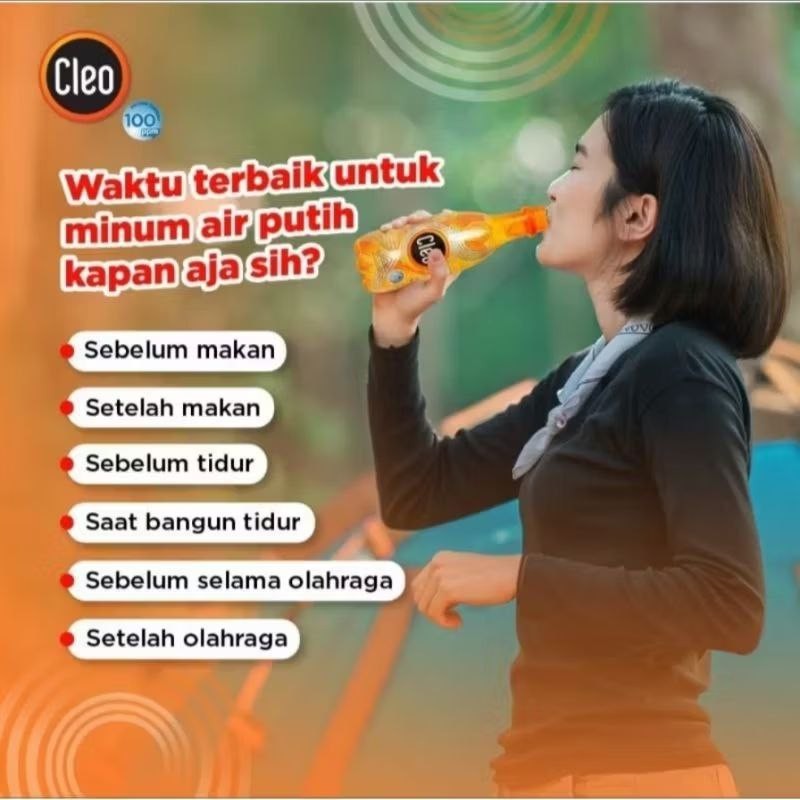 Jual AIR MINUM OXYGEN CLEO 500 ML / CLEO OXYGEN WATER 500 ML 1 DUS ...