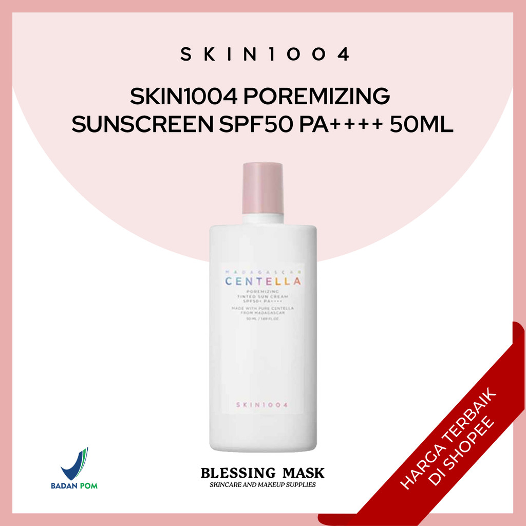Jual SKIN1004 Poremizing Sunscreen SPF50 - Tinted Sunscreen Natural ...