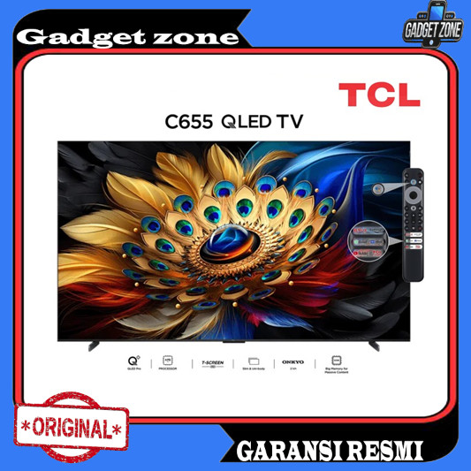 Jual TCL 43C655 QLED PRO 4K UHD 43 Inch Smart Google TV w/ ONKYO 2.1CH | Shopee Indonesia