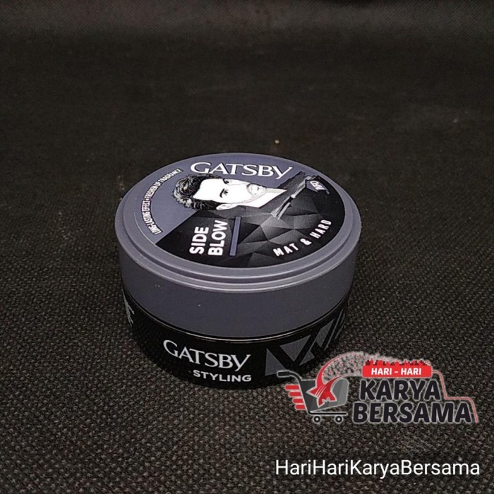 Jual MINYAK RAMBUT GATSBY STYLING WAX MAT & HARD 25GR | Shopee Indonesia