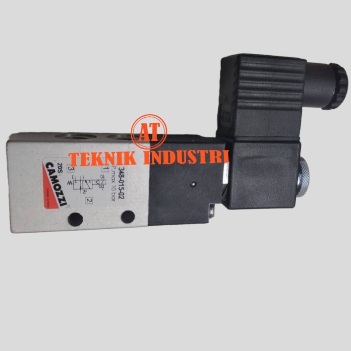 Jual SOLENOID VALVE SERIES 348-015-02 CAMOZZI | Shopee Indonesia