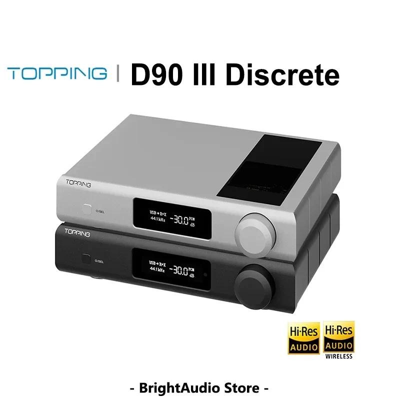 Jual TOPPING D90 III Discrete Fully Balanced HIFI DAC Hi-Res Audio ...