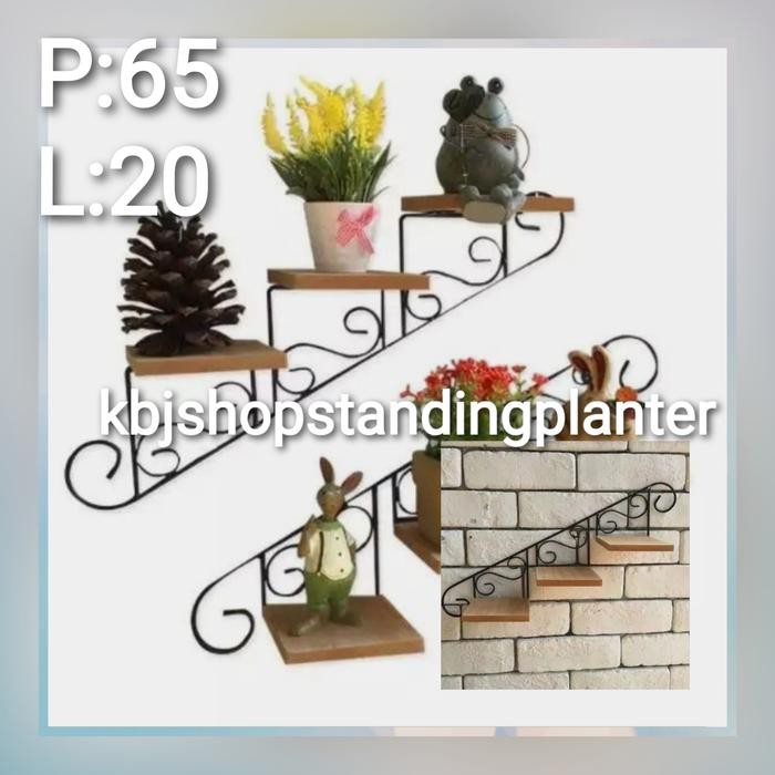 Jual standing pot D:20/standing planter/dudukan pot tanaman/kbj ...