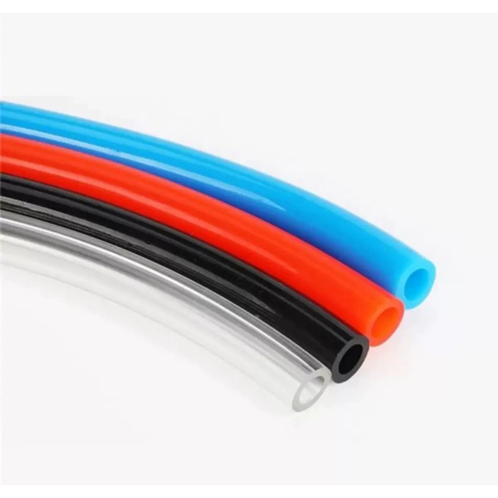 Jual Selang Angin Pu 16mm ( PollyUrethane ) Ukuran OD 16x12mm Harga Permeter 1 meter | Shopee ...