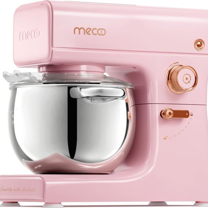 Jual Mecoo Mixer Aesthetic Premium Stand Mixer 6 Liter - Sakura Pink ...