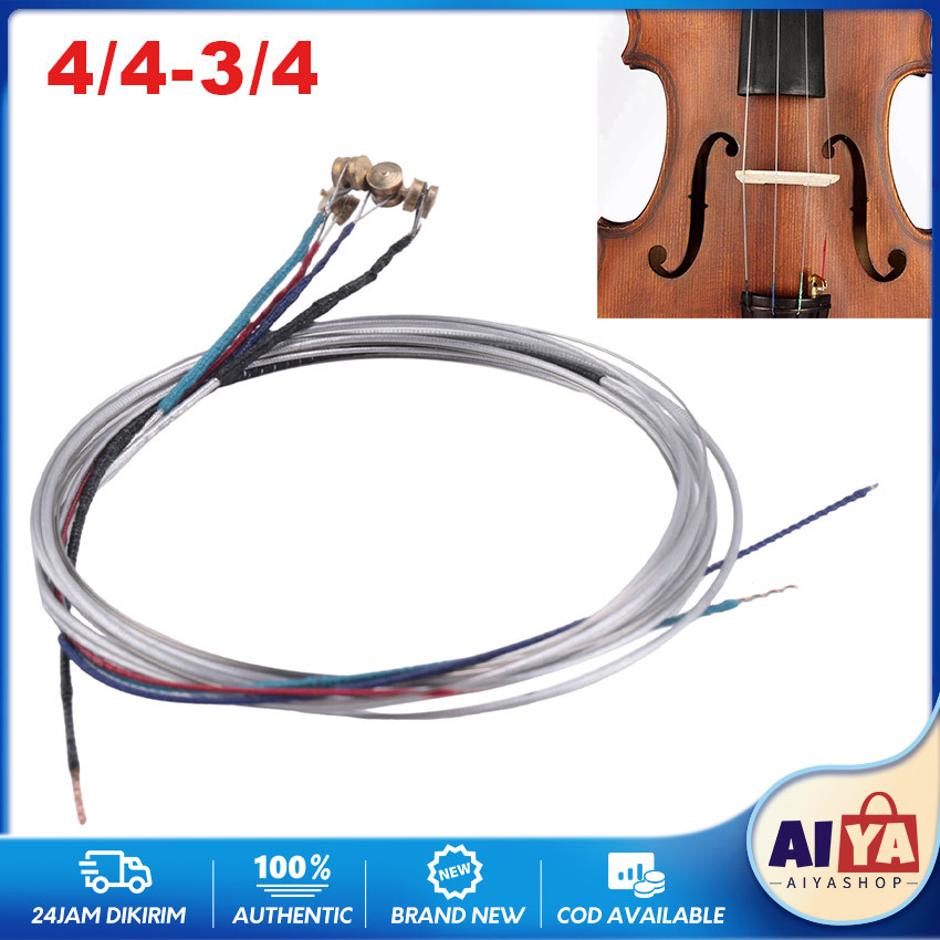 Jual Senar Biola Violin Strings 4/4-3/4 Senar E Senar A Senar D Senar G ...