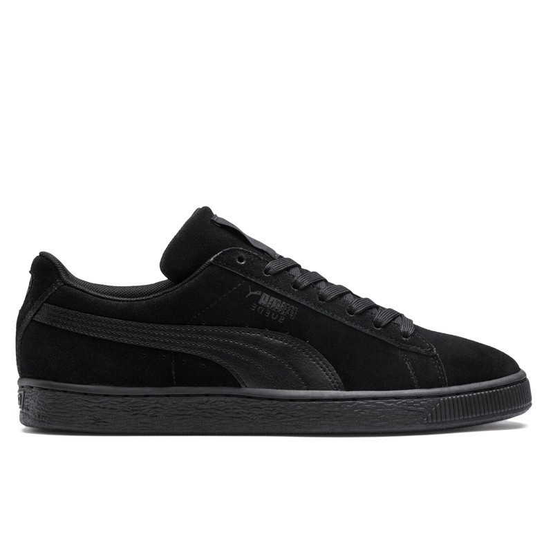 Jual Sneakers Sepatu Suede Classic All Black Original | Shopee Indonesia