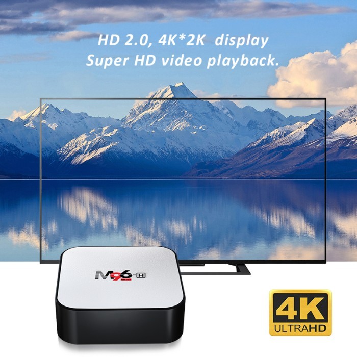 Jual BEST -Tv Box android 10.0 4gb +32gb 5G wifi 4k HD smart android tv box - M96-H (4+32g ...