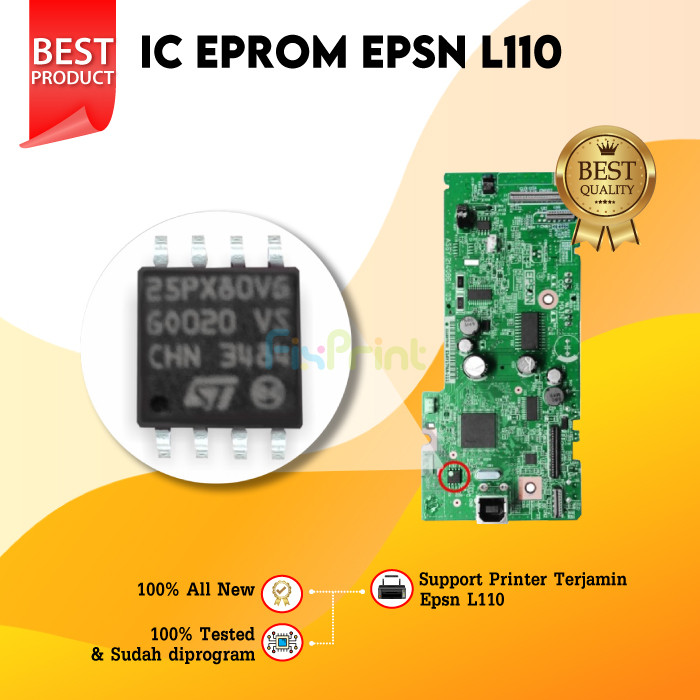 Jual IC Eprom IC Eeprom Reset Epson L110, Resetter Printer Epson L110 | Shopee Indonesia
