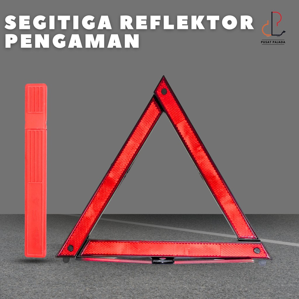 Jual Segitiga Pengaman Reflektor Mobil Darurat Lipat Rangkat Rakit ...