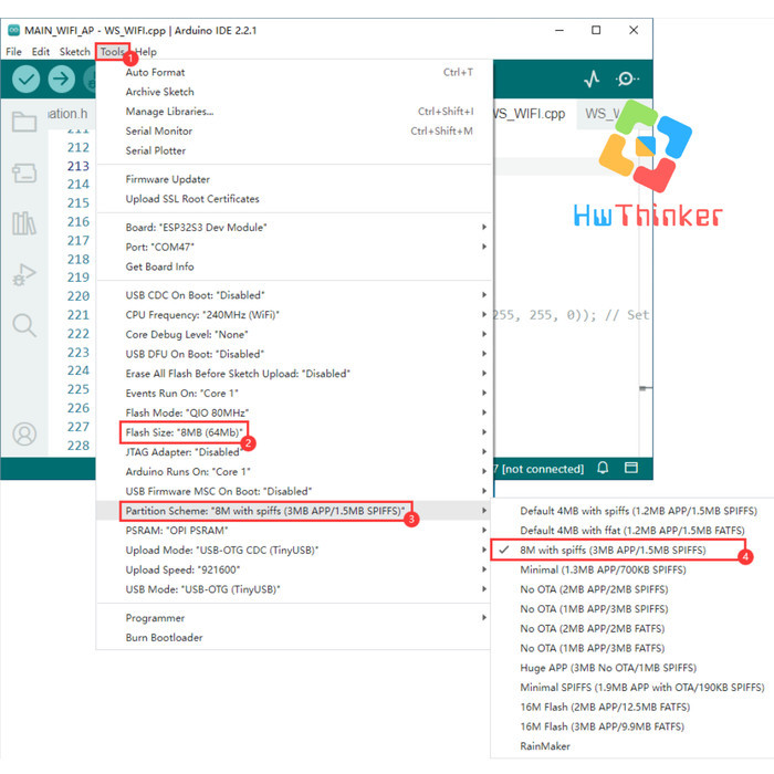 Jual PA99 Waveshare Industrial Control 6Ch 6 Ch 6-Channel ESP32-S3 ESP32S3 WiFi Relay Module ...