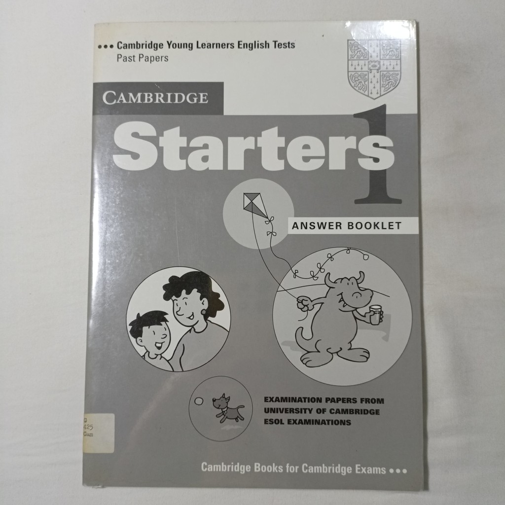 Jual Buku Cambridge Young Learning English Test Cambridge Starters 1 ...