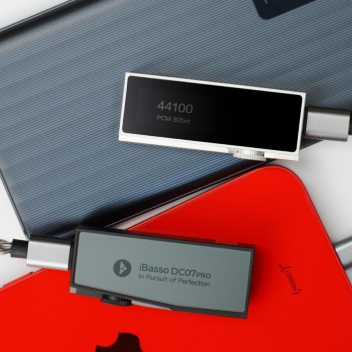 Jual iBasso DC07PRO DC07 PRO DC 07Pro DC 07 Pro Hi-Res USB DAC and Headphone Amplifier - Silver ...