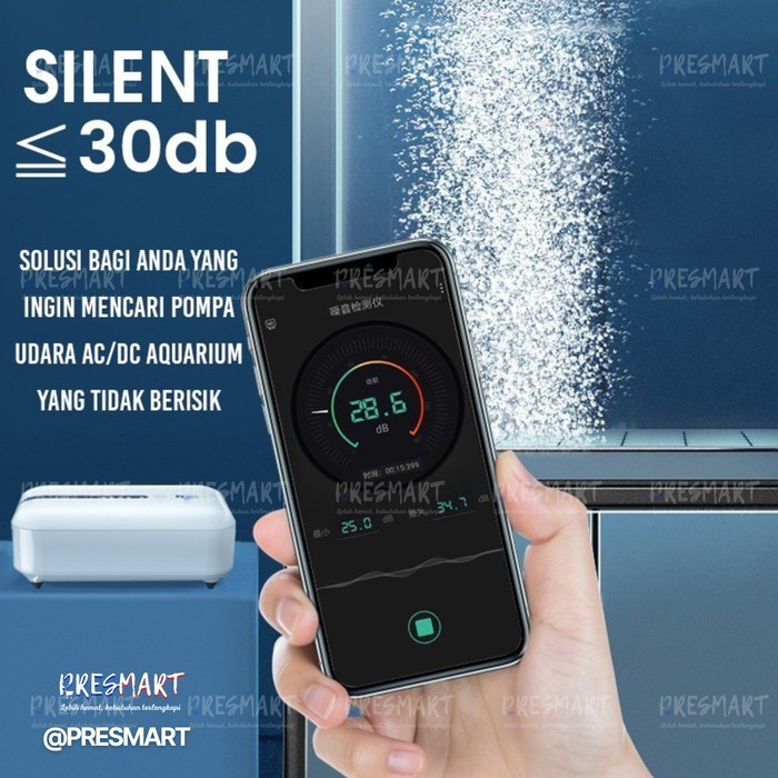 Jual YIY AERATOR AIR PUMP AC DC SILENT USB POMPA UDARA GELEMBUNG OKSEN ...