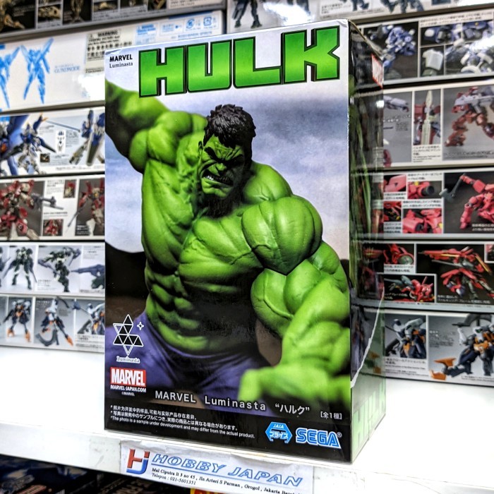 Jual Sega Luminasta Marvel Figure - Hulk | Shopee Indonesia