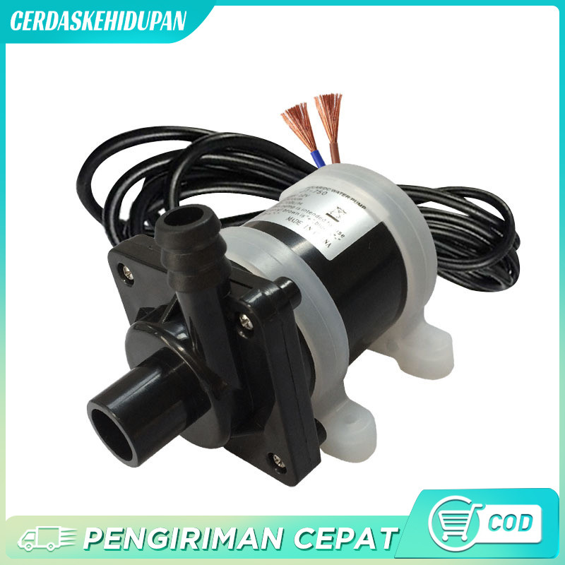 Jual DC 24V Brushless Pompa Celup Mini DC 24Volt 22Watt 5m 800L/H Pompa ...