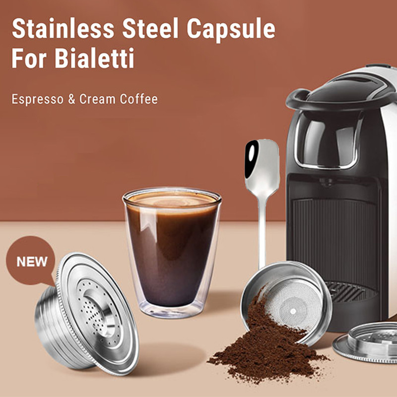 Jual harga miring Februari iCafilas Kapsul Kopi Reusable Coffee Capsule ...