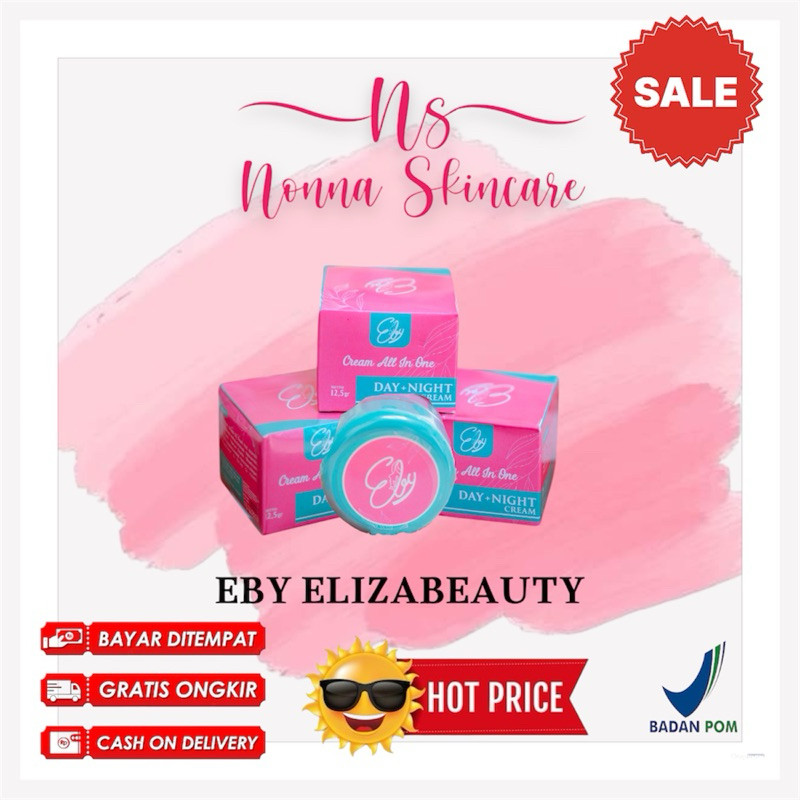 Jual PRE ORDER / PO (FREE SABUN COLLAGEN) CREAM ELIZA BEAUTY EBY BPOM ...