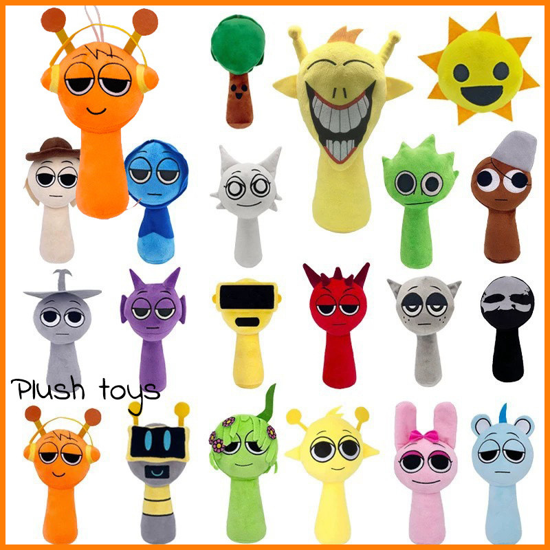 Jual New Sprunki Plush Toys 34 Styles Sprunki Game Plush Incredibox ...