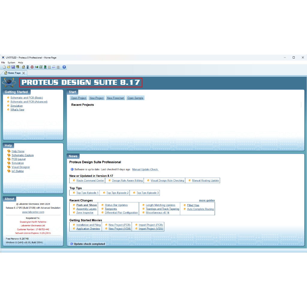 Jual Proteus Professional 2024 Full Lifetime Software untuk membuat ...