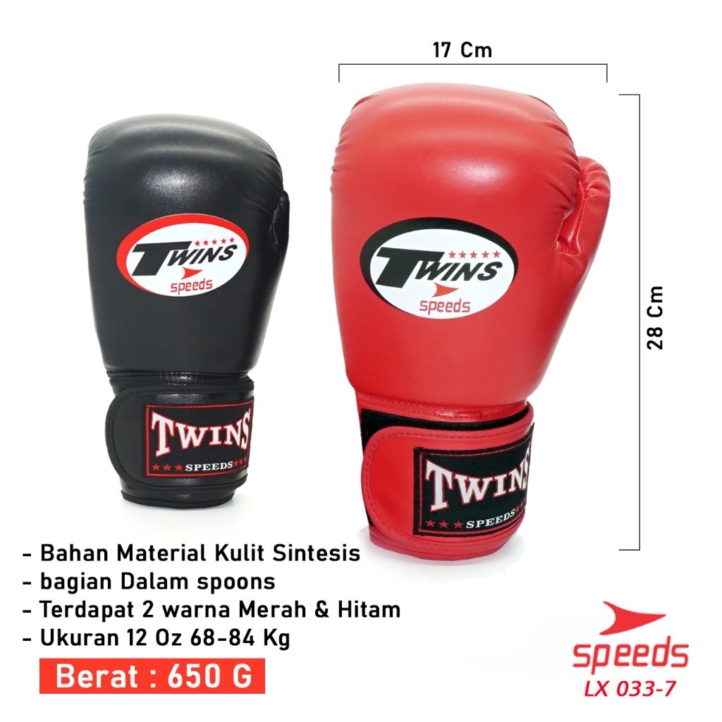 Jual SPEEDS Sarung Tinju Boxing Gloves Twins Mua MMA Thai / Sports ...
