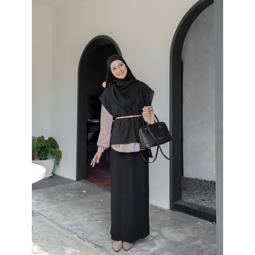 Jual Azmiza - Span Skirt (Rok Span Up To Jumbo Size Stretch Daily ...