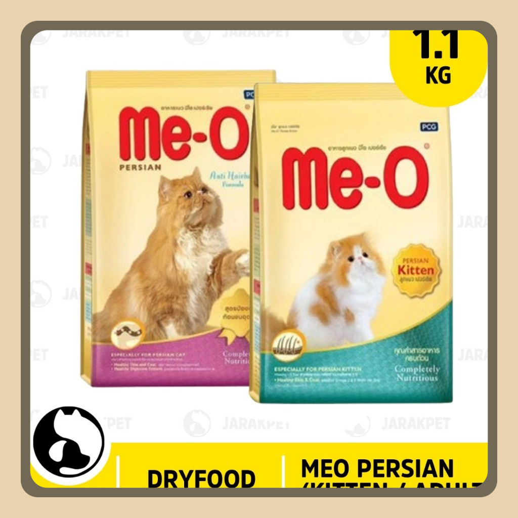 Jual Meo persian 1,1kg - Meo Kitten persian dryfood - Meo kiten persian - Me-o persian 1.1kg ...