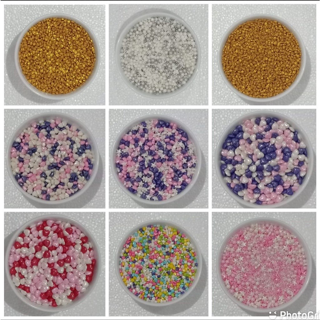 Jual *KA* SPRINKLE KUE TRIMIT / SPRINKLE MIX HATI / SPRINKLE MIX ...