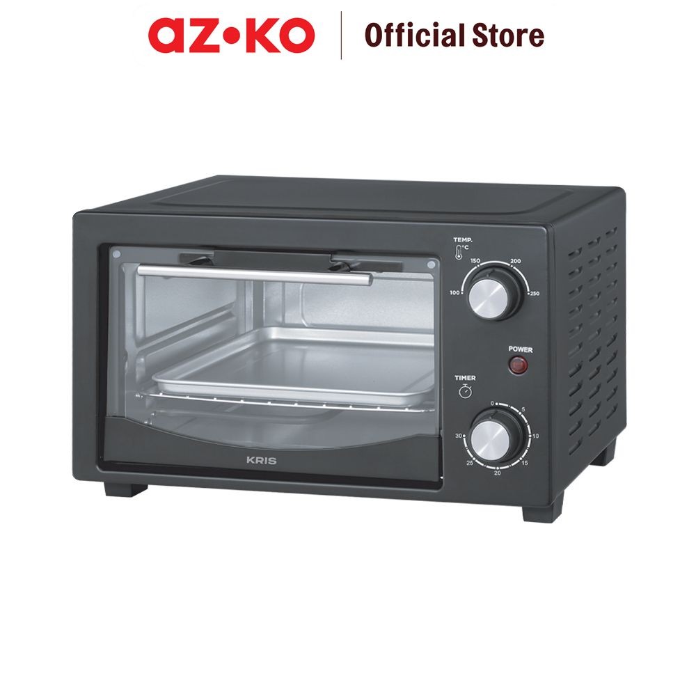 Jual AZKO Kris 10 ltr Oven Toaster Square - Hitam Pemanggang Makanan ...