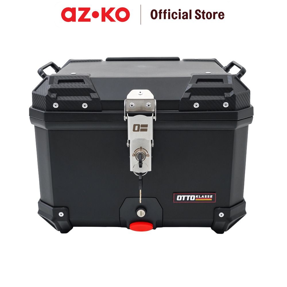 Jual AZKO Otto Klasse 45 ltr Box Motor Pp Square Motorcycle Box Bagasi ...