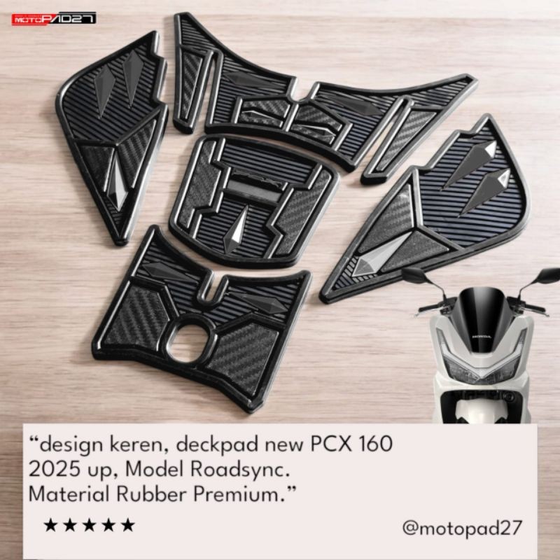 Jual DECKPAD TANKPAD HONDA NEW PCX 160 2025 UP MODEL ROADSYNC BHAN ...