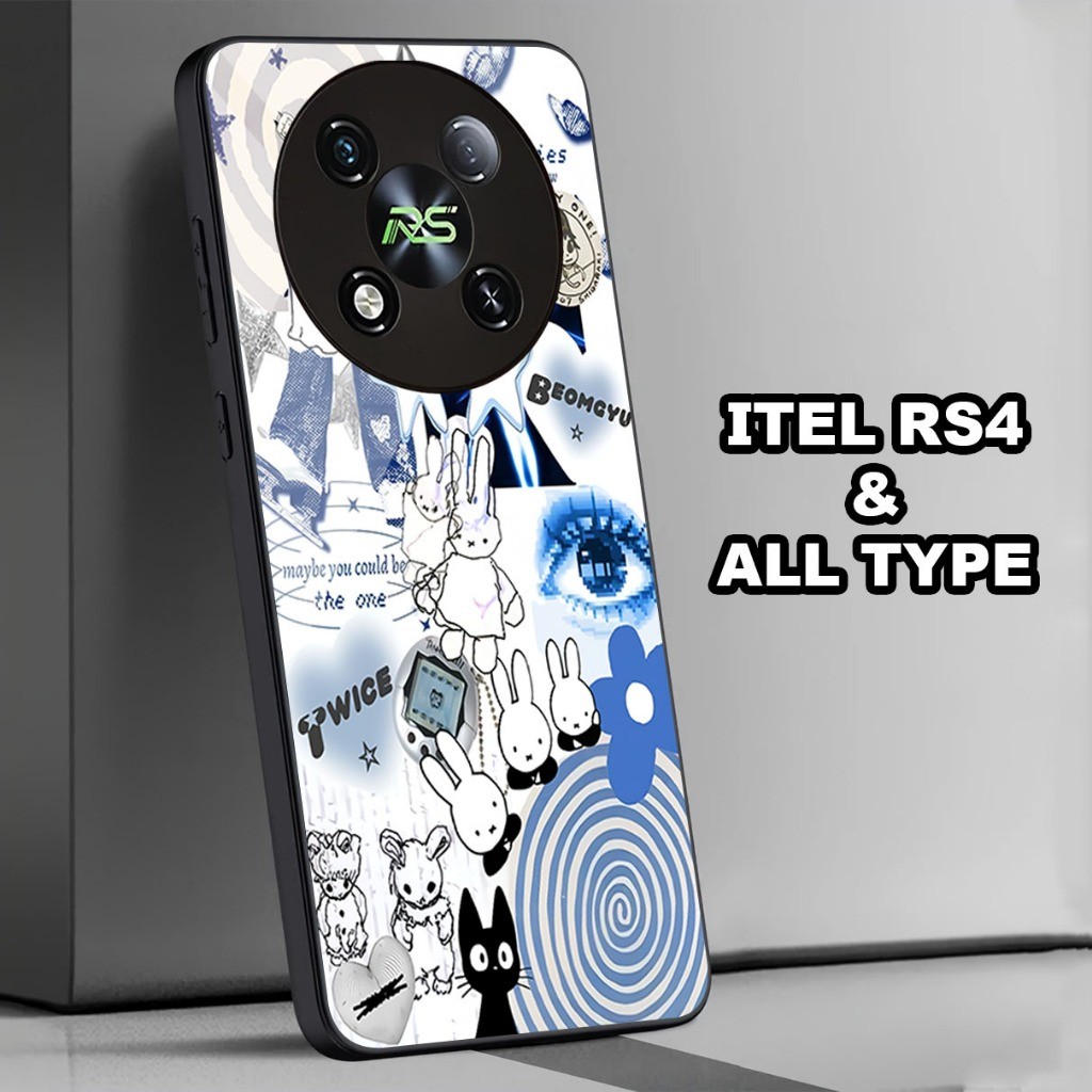 Jual (COD 103) Softcase glossy kilau untuk ITEL RS4 motif Bintang ...