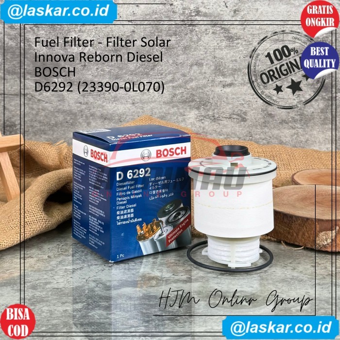 Jual (TP) Fuel Filter Solar Atas Saringan Innova Reborn Fortuner Vrz ...