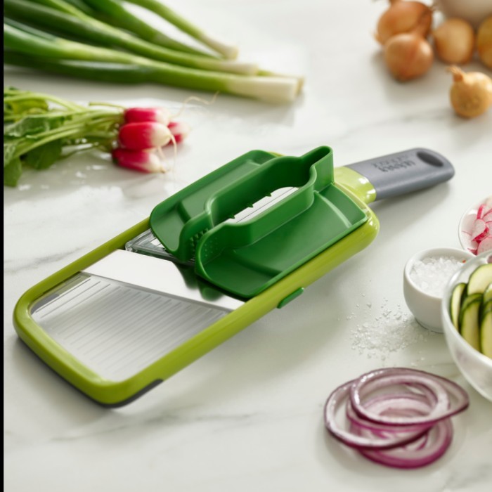 Jual Joseph Joseph Multi-Grip Mandoline - Green | Shopee Indonesia