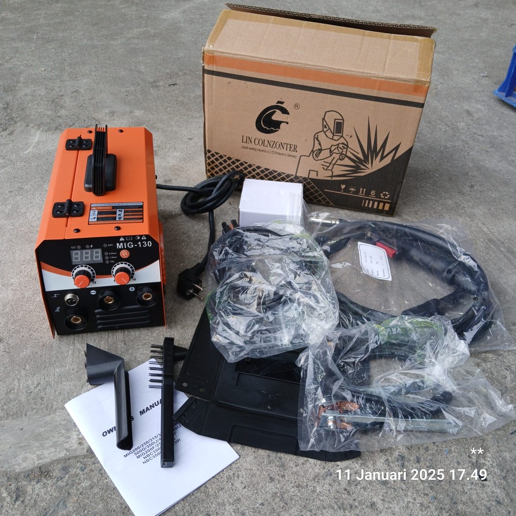 Jual MESIN LAS MIG 130 A 5 KG CO2 TANPA GAS MIG130 WELDING GASLESS ...