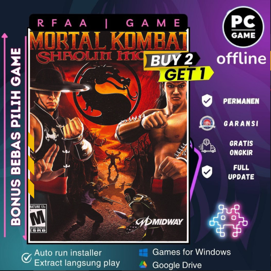 Jual MORTAL KOMBAT SHAOLIN MONKS | GAME PC - LAPTOP - DL | Shopee Indonesia
