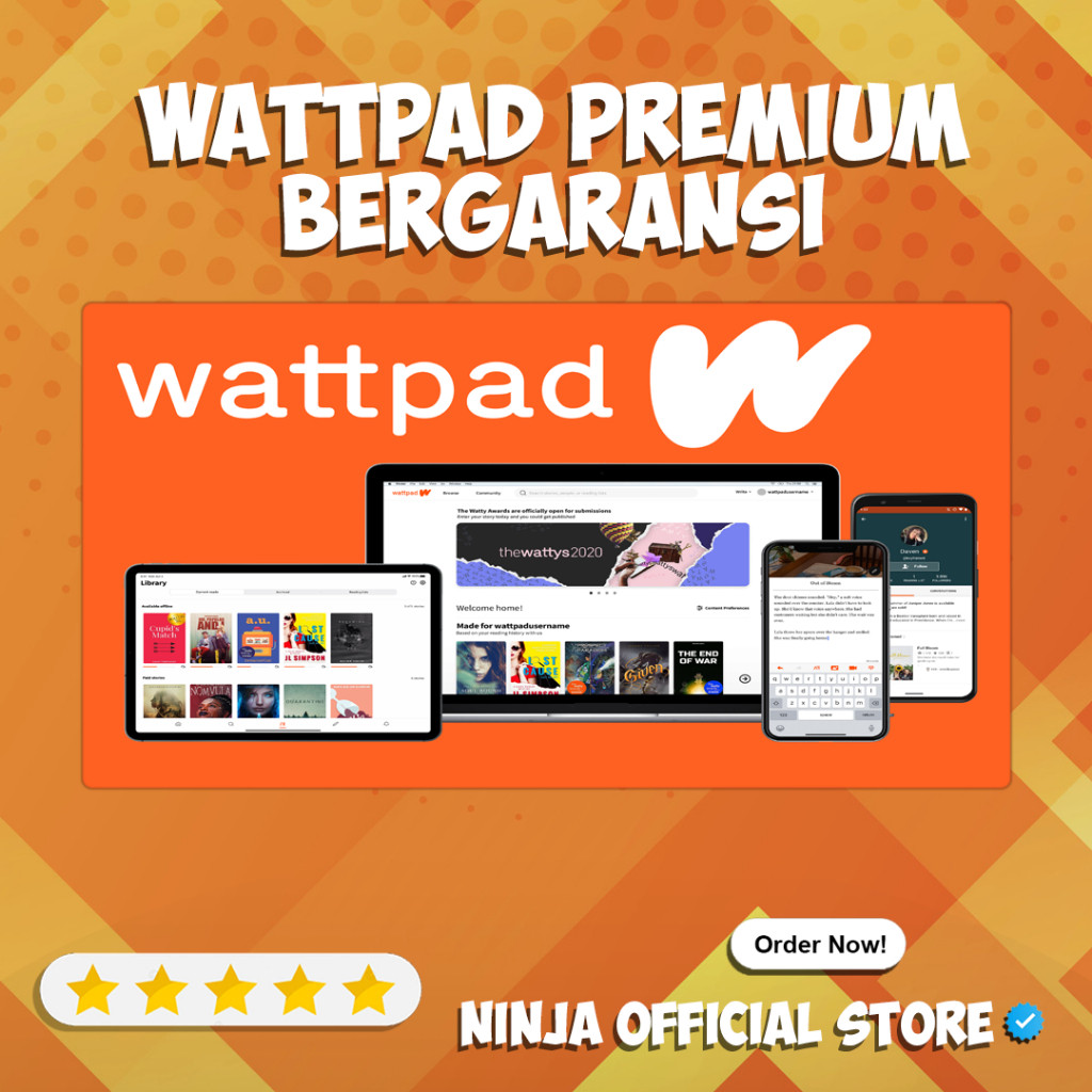 Jual Akun WattPad Premium Watt Pad iOS Android iPhone Bergaransi All ...