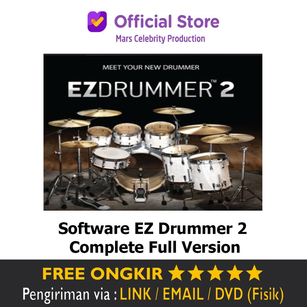 Jual Software EZ Drummer 2 Complete Full Expansion EZX Lengkap | Shopee ...