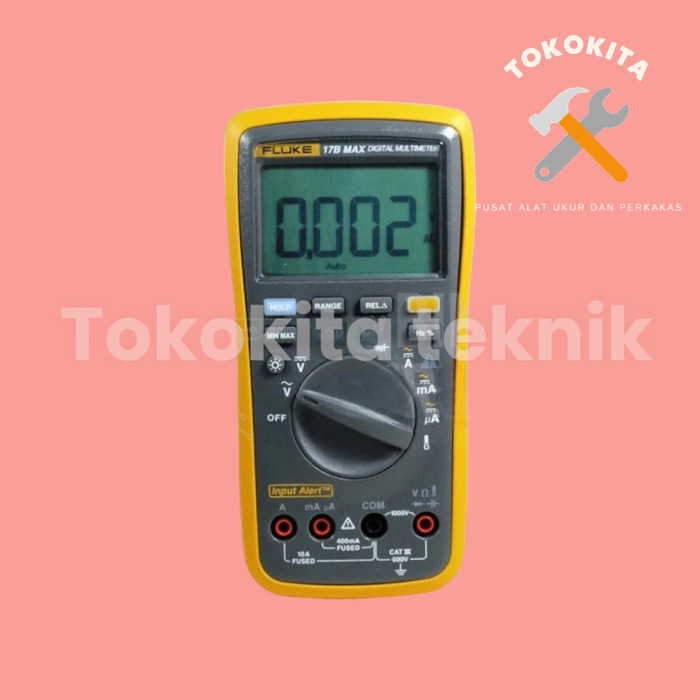 Jual Fluke 17B Max Digital Multimeter Multitester Fluke 17B Max asli ...