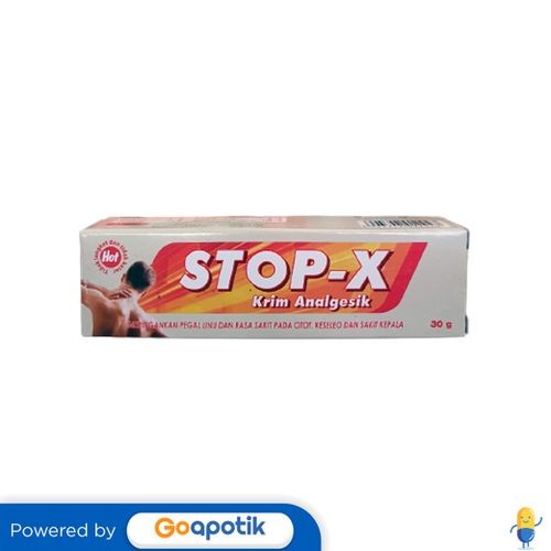 Jual Stop-X Cream Isi 30 Gram Tube | Shopee Indonesia