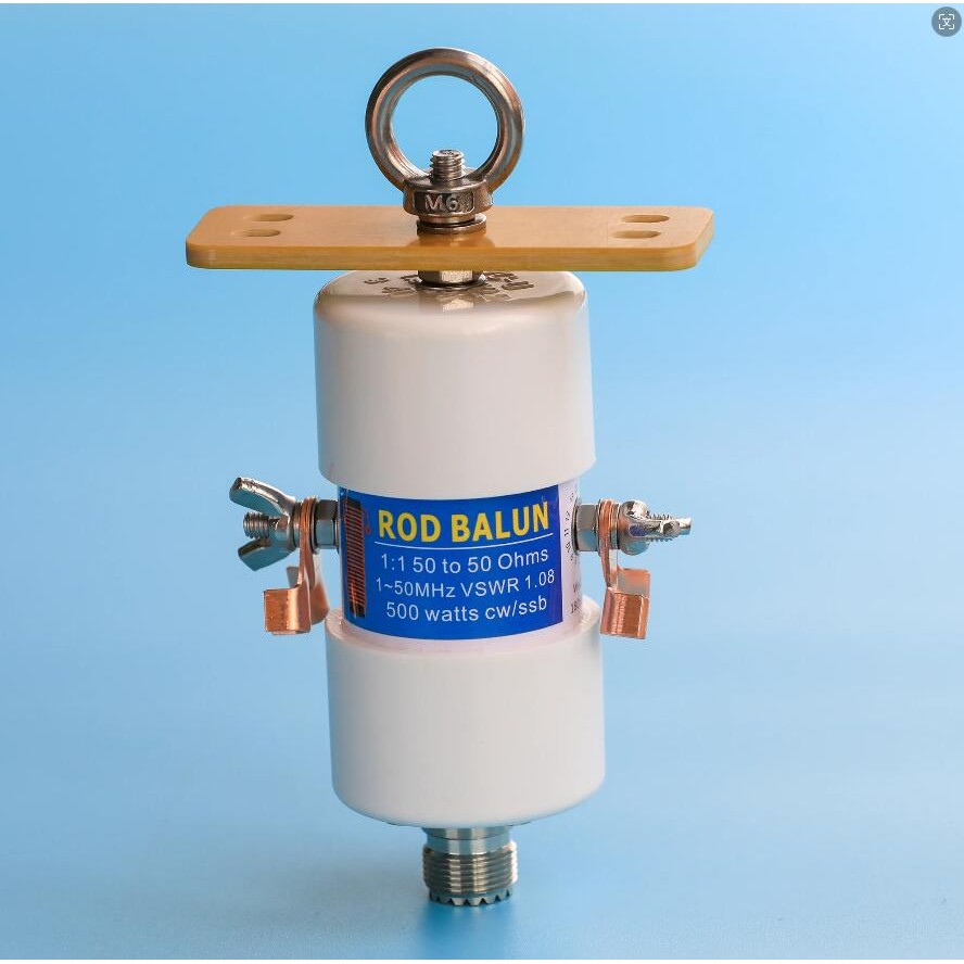 Jual 1-50MHz 500Watt HF Balun DIY Waterproof Antenna Balun 1:1 Voltage Balun with UHF Female (SO ...