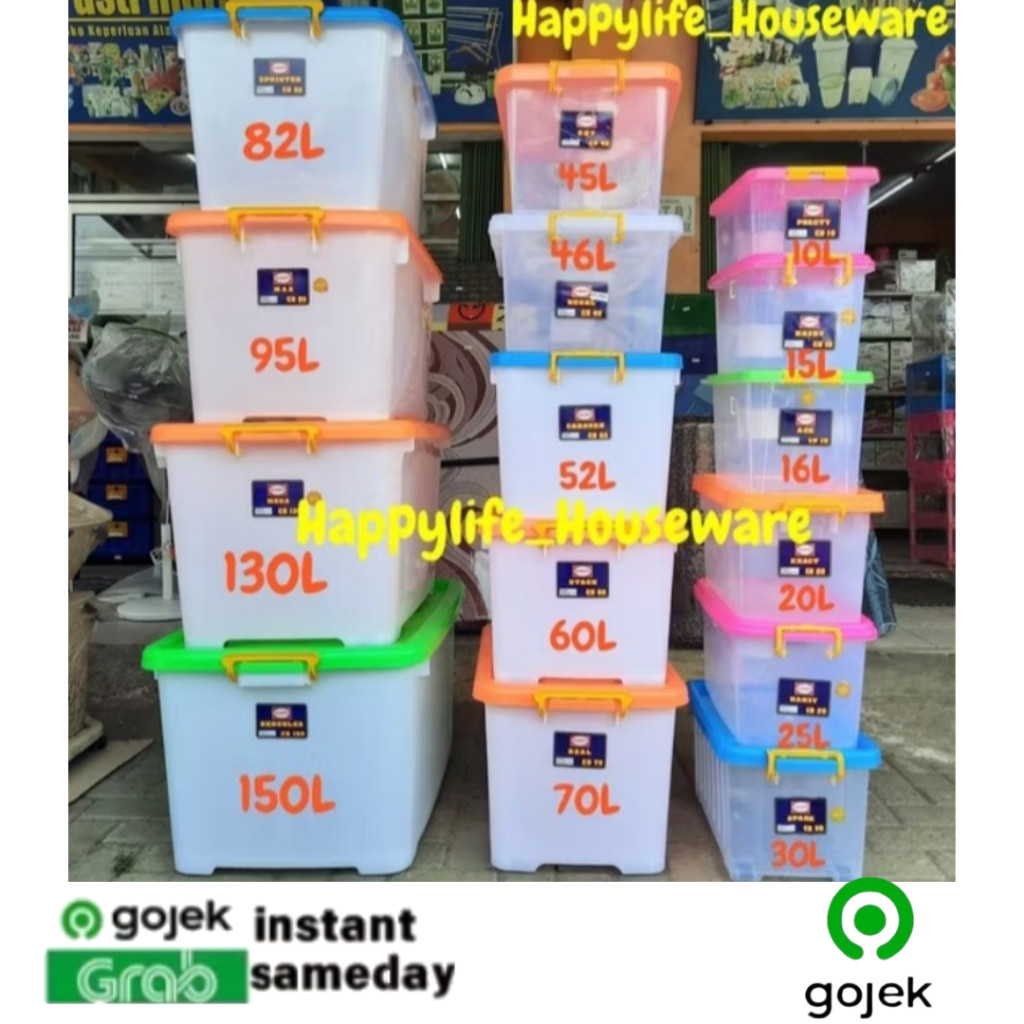 Jual SHINPO Container Box | Tempat Penyimpanan Serbaguna 10-15-16-20-25 ...