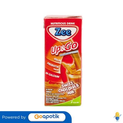 Jual Zee Susu Uht Rasa Coklat 200 Ml Tetrapak | Shopee Indonesia