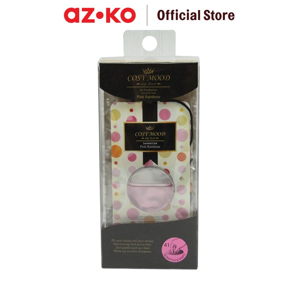 Jual AZKO Cosy Mood Pink Rainbow Pengharum Ruangan Card Sachet ...