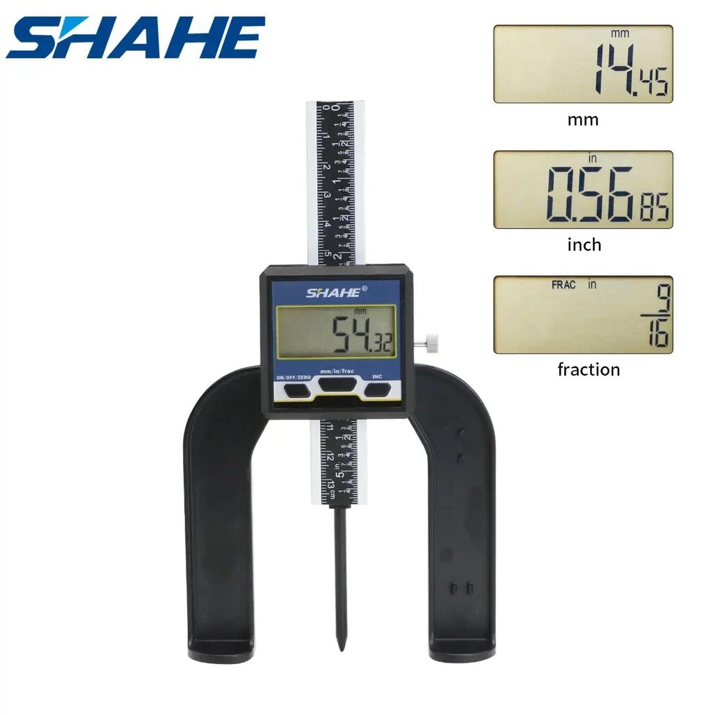 Jual SHAHE Measuring Tool Digital Caliper Mini Digital Height Gauge ...