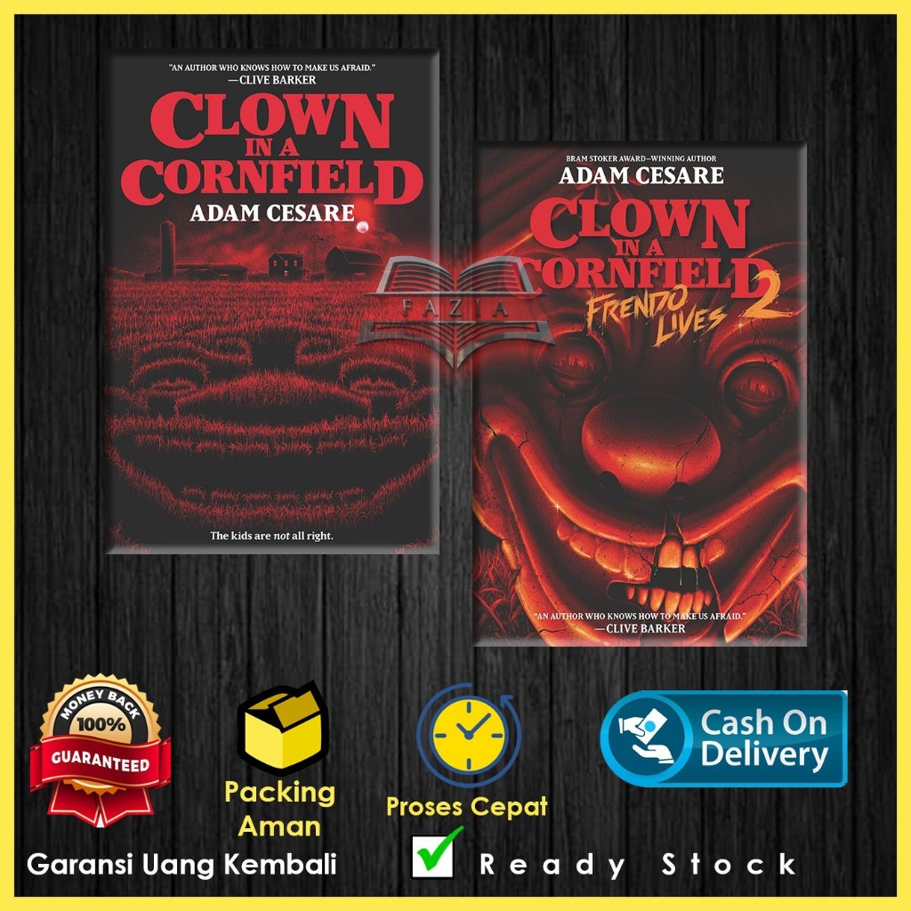 Jual Clown in a Cornfield (2 book series) by Adam Cesare (English/Indonesia) | Shopee Indonesia
