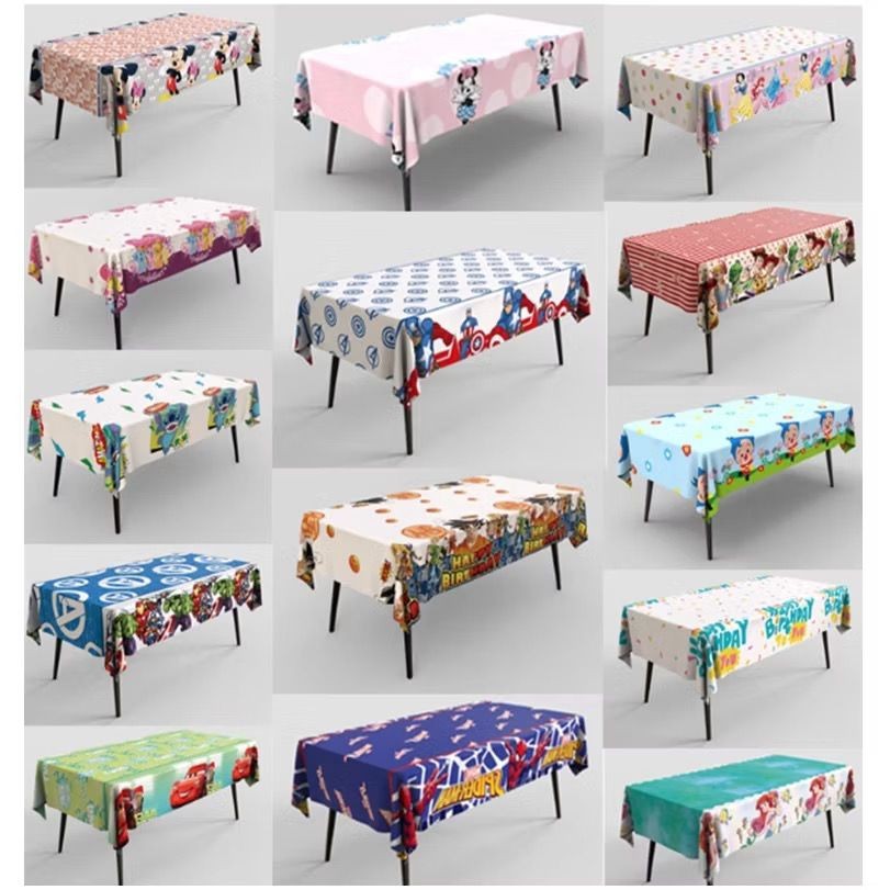 Jual TABLE COVER / TAPLAK MEJA ULANG TAHUN ANAK KARAKTER RABBIT ...