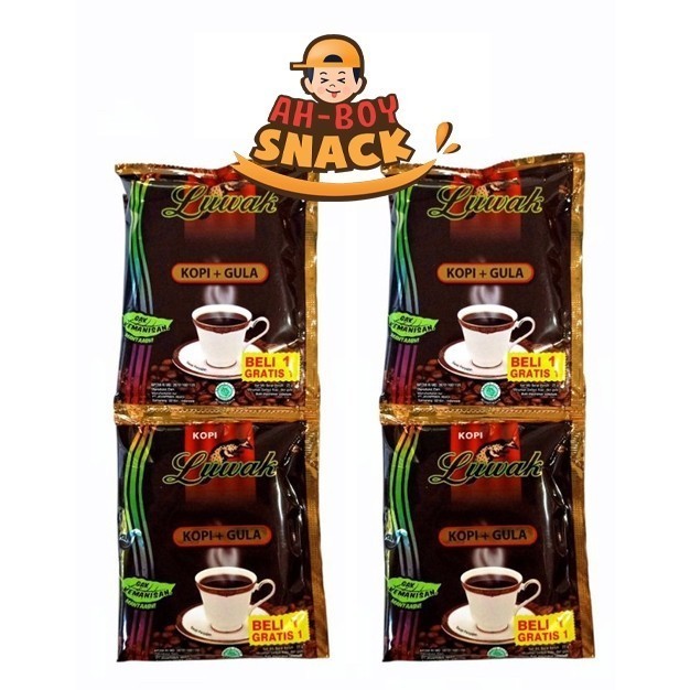 Jual KOPI LUWAK HITAM (KOPI + GULA) RENCENGAN - AHBOY SNACK | Shopee ...